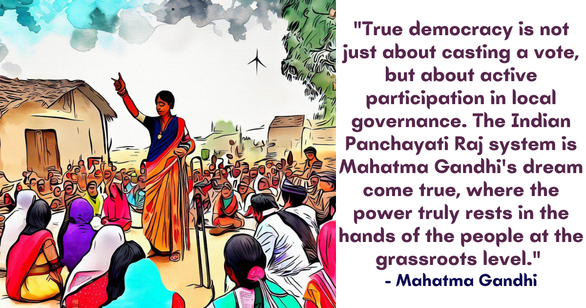 Panchayat Raj System in India. - PoliticaQnA